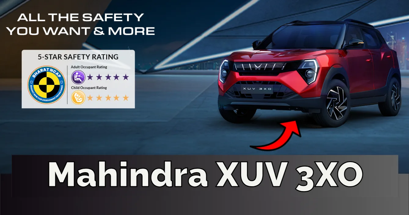 Mahindra XUV 3XO With Premium Colors With Great Features